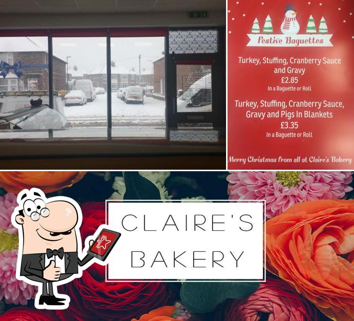 Claire's Bakery, Carlisle - Restaurant menu, prices and reviews