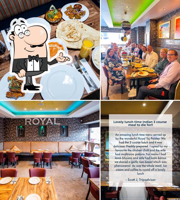 Royal Taj, Paisley - Restaurant menu, prices and reviews