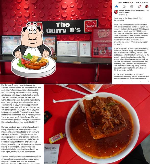 The Curry O's Moseley/Northdene, Pinetown - Restaurant menu, prices and ...