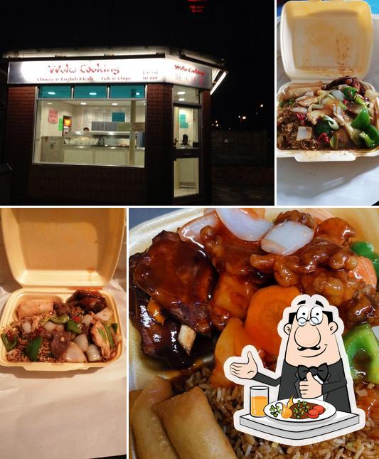 Woks Cooking fish & chips chinese takeaway, Southport - Restaurant menu ...