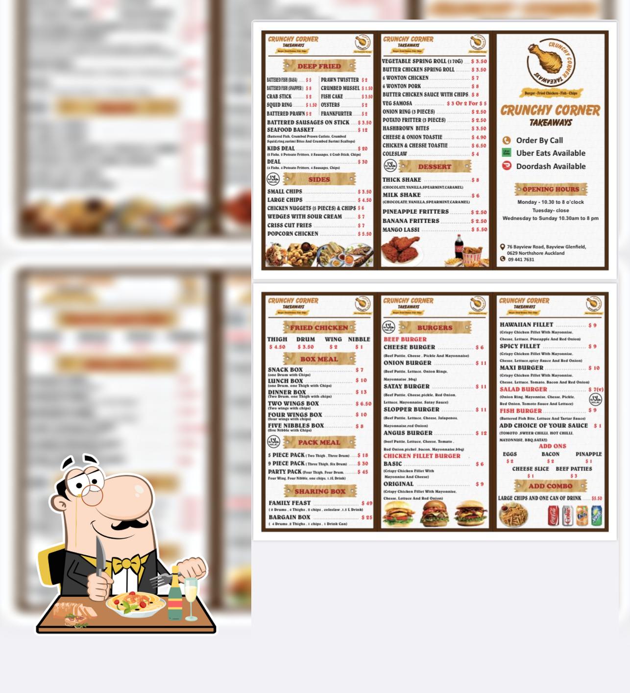 Crunchy corner Takeaways in Auckland