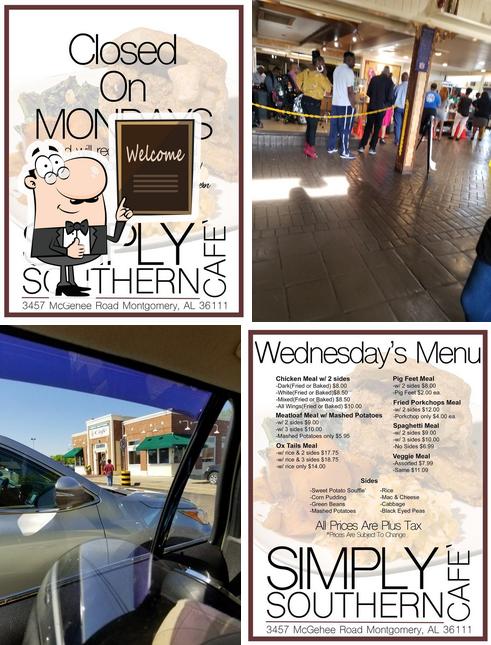 Simply Southern Cafe, Montgomery - Restaurant menu, prices and reviews