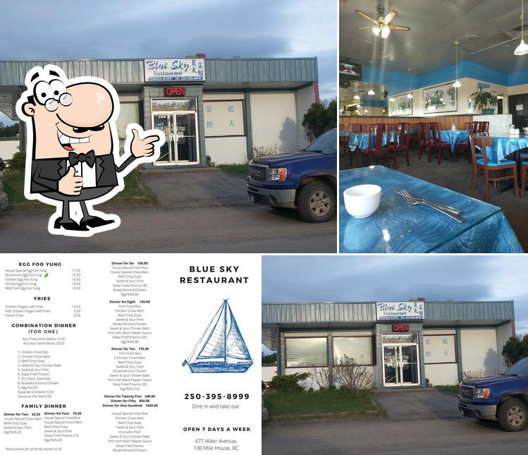 Blue Sky Restaurant, 100 Mile House - Restaurant menu, prices and reviews