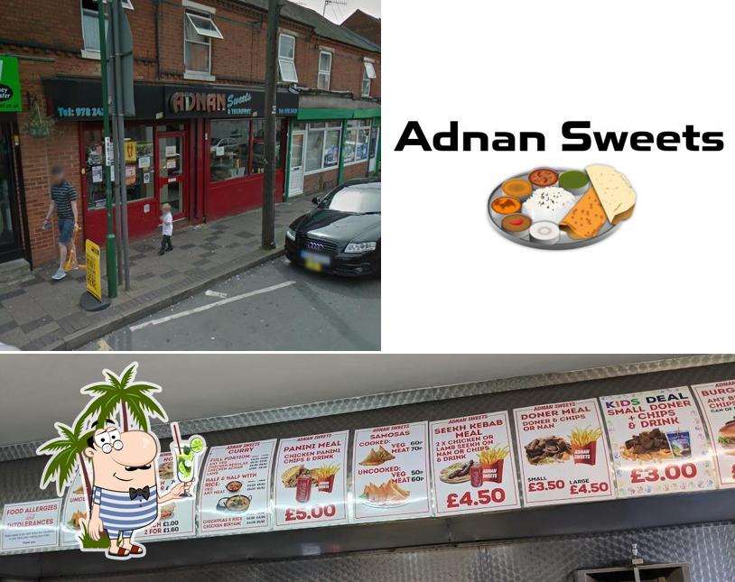 Adnan Sweet Centre, Nottingham - Restaurant menu, prices and reviews