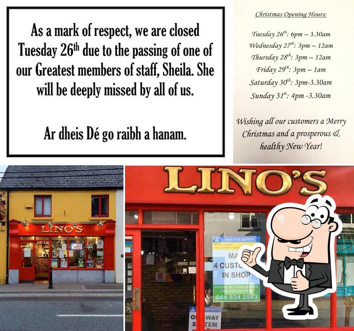 Linos Tasty Food, Mullingar - Restaurant menu, prices and reviews