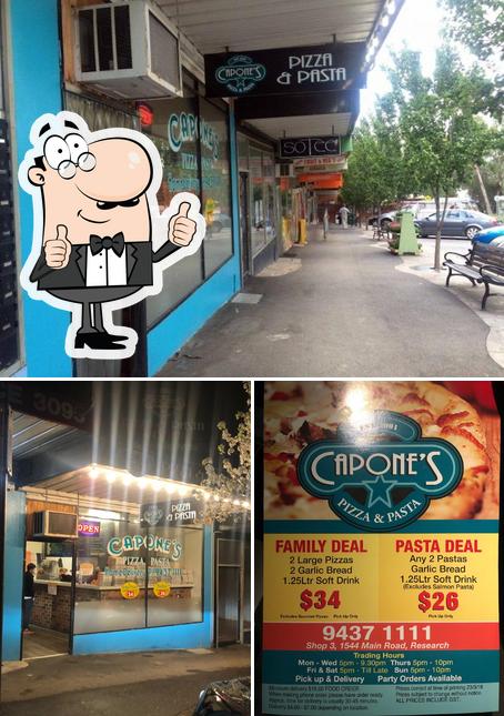 Capone's Pizza & Pasta Research, Research - Restaurant menu, prices and ...