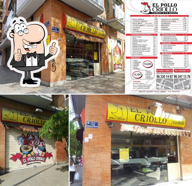 El Pollo Criollo - Comida a domicilio en Valencia, Valencia - Menú del ...