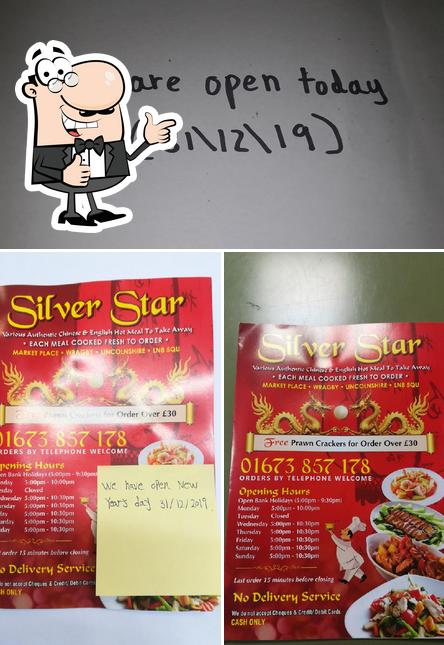 Silver Star, Wragby - Restaurant menu, prices and reviews