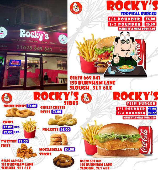 Rocky's Slough, Slough - Restaurant menu, prices and reviews