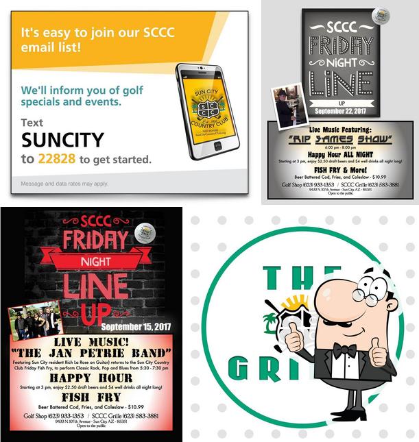 Sun City Country Club, Sun City - Restaurant menu, prices and reviews