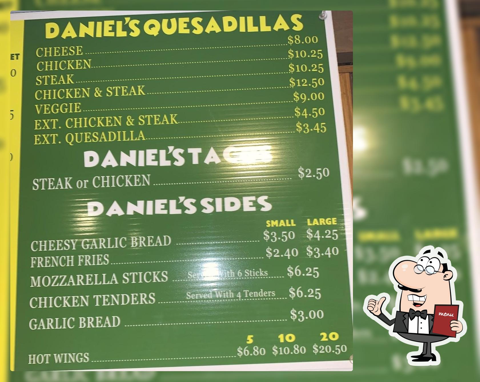 DANIELS PIZZA #2 in Manning - Restaurant menu and reviews