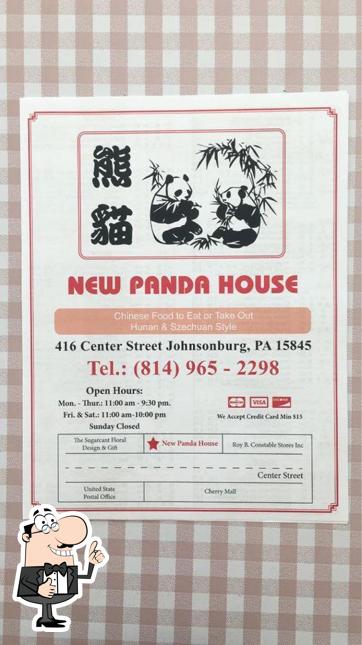 New Panda House in Johnsonburg - Restaurant menu and reviews