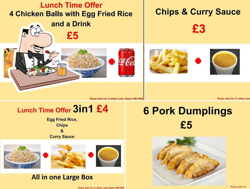 Royal Jade Inn, Hayes - Restaurant menu, prices and reviews