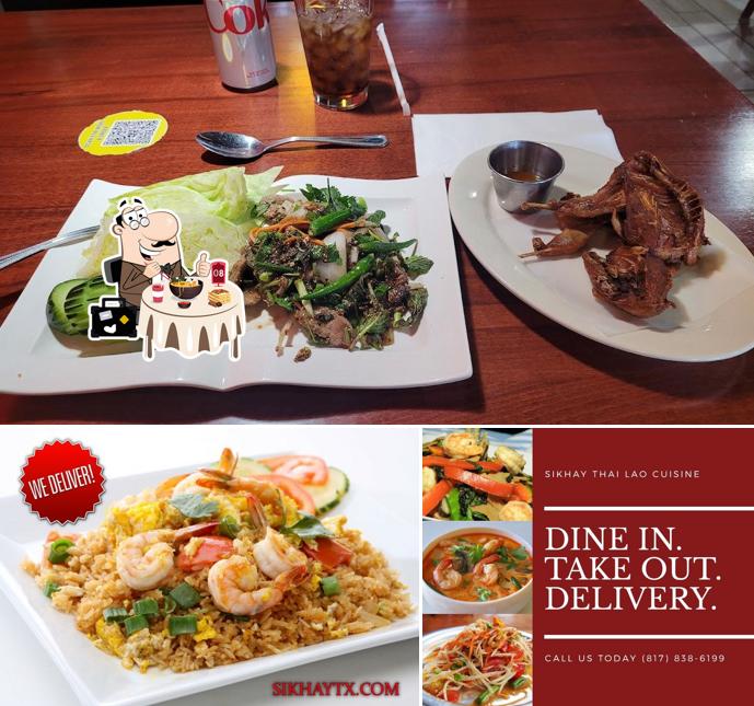 Sikhay Thai Lao Restaurant & Boba Tea & Pho in Fort Worth - Restaurant ...