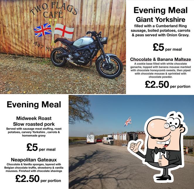 Two Flags Cafe, North Luffenham - Restaurant menu, prices and reviews