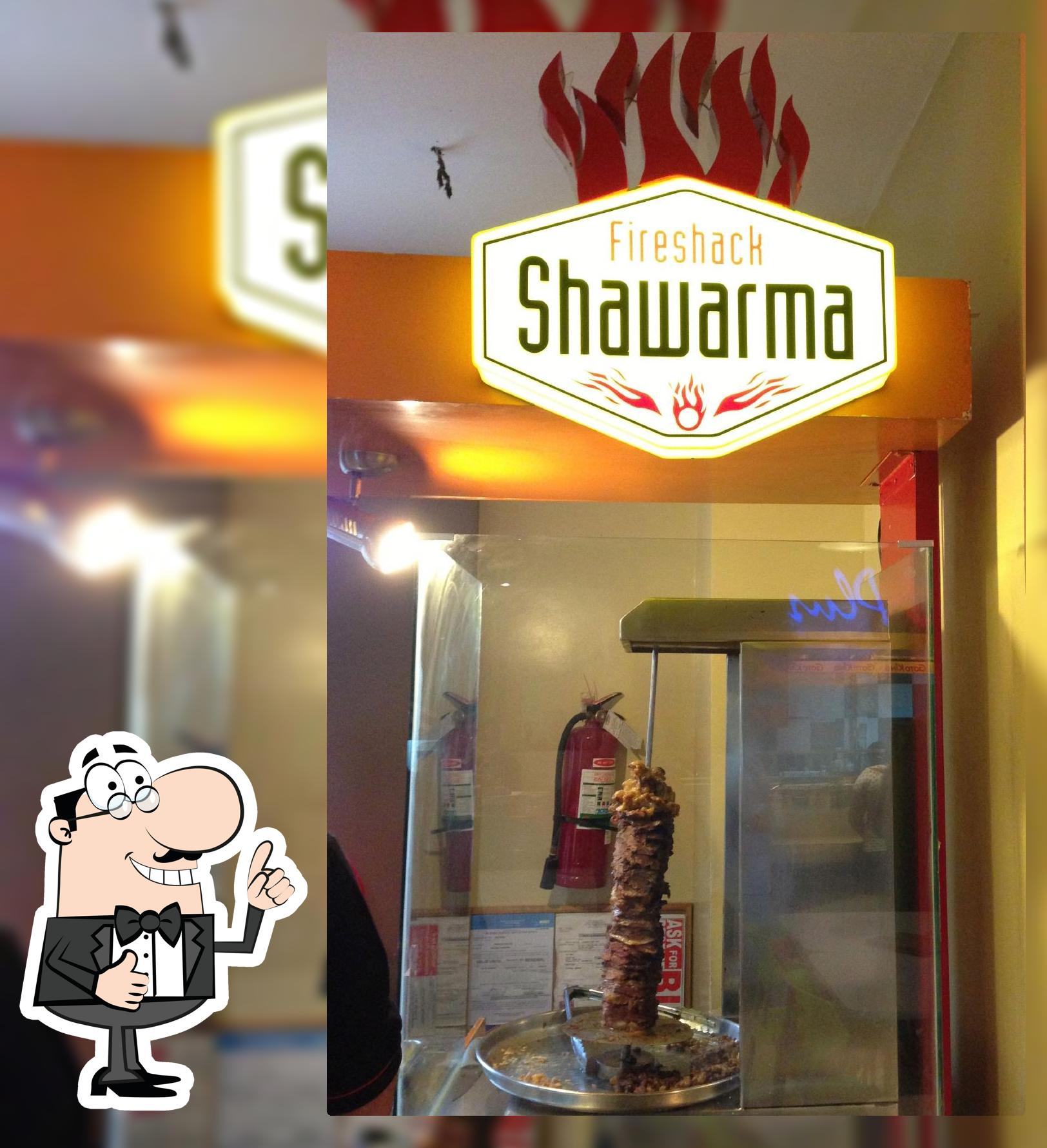 Fireshack Shawarma restaurant, Pasig, Level 2 - Restaurant menu