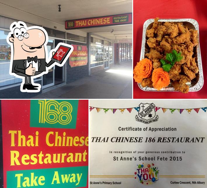 168 Thai Chinese, Albury - Restaurant menu, prices and reviews