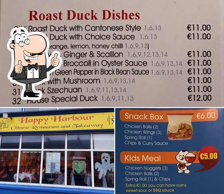 Happy Harbour Chinese Restaurant and Takeaway, Kilkee - Restaurant menu ...