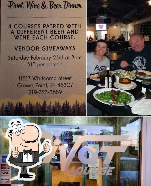 Pivot Lounge, Crown Point - Restaurant menu, prices and reviews