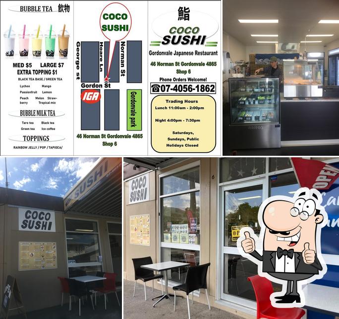 Coco Sushi, Gordonvale - Restaurant menu, prices and reviews
