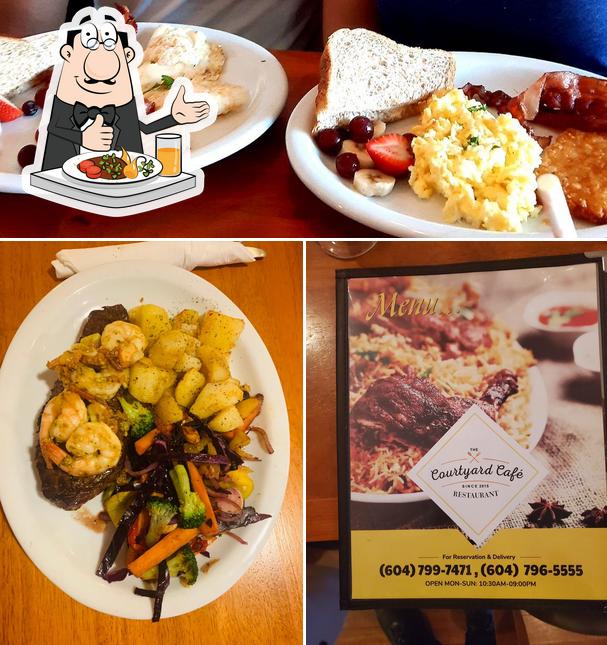 COURTYARD CAFE AND RESTAURANT, Harrison Hot Springs - Restaurant menu ...