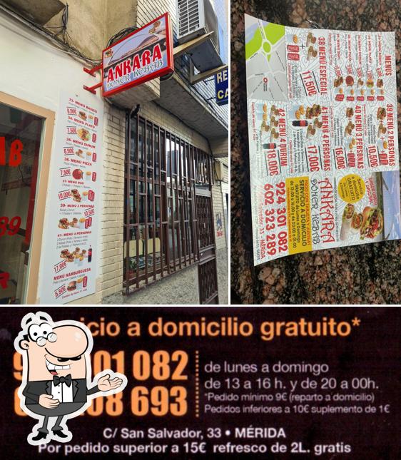 KEBAB MERIDA..ANKARA KEBAB PUENTE MERIDA, Mérida - Menú del restaurante ...