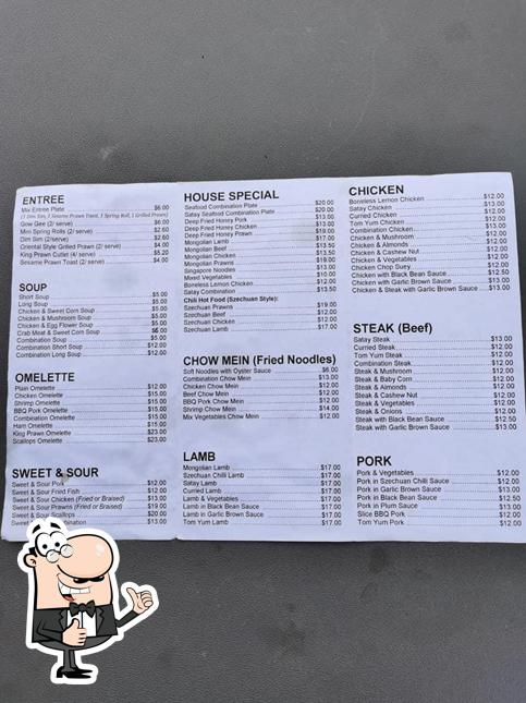 Dragon Castle Chinese Restaurant, Lavington - Restaurant menu, prices ...