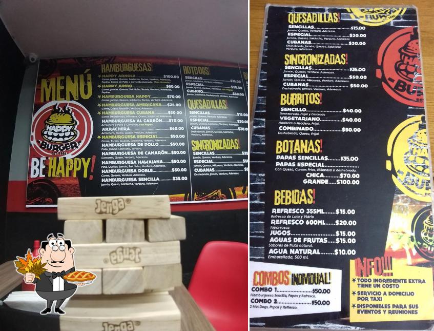 Happy Burguer Sucursal Las Primaveras, Uruapan - Menú del restaurante ...