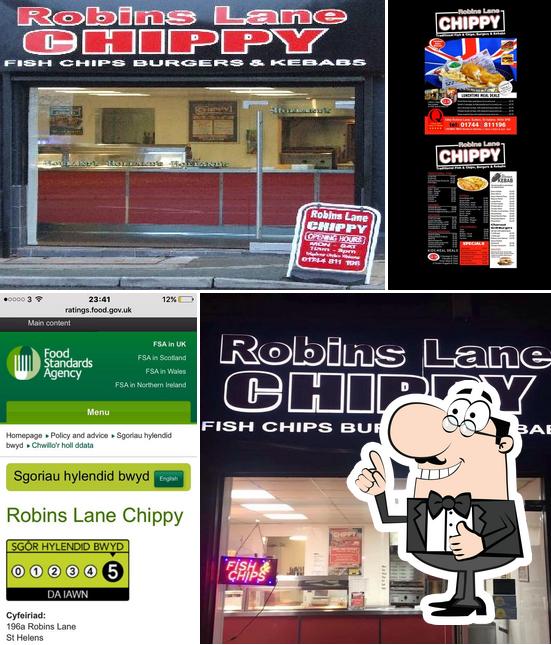Robins Lane Chippy, Saint Helens - Restaurant menu, prices and reviews
