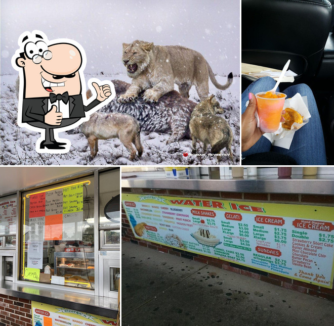 George's Water Ice, 7140 Marshall Rd in Upper Darby - Restaurant menu ...