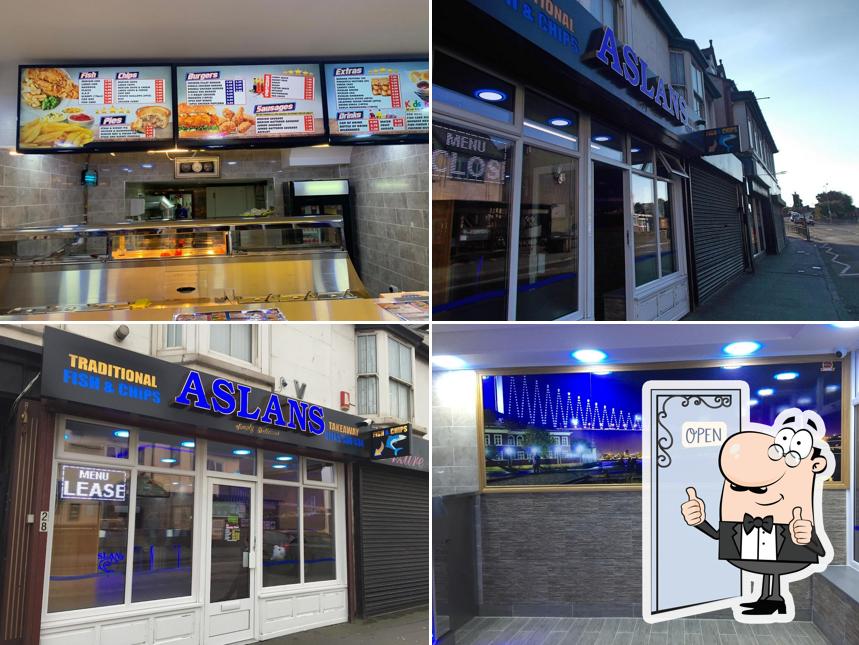 Aslan's Fish And Chips, Rhyl - Restaurant menu, prices and reviews