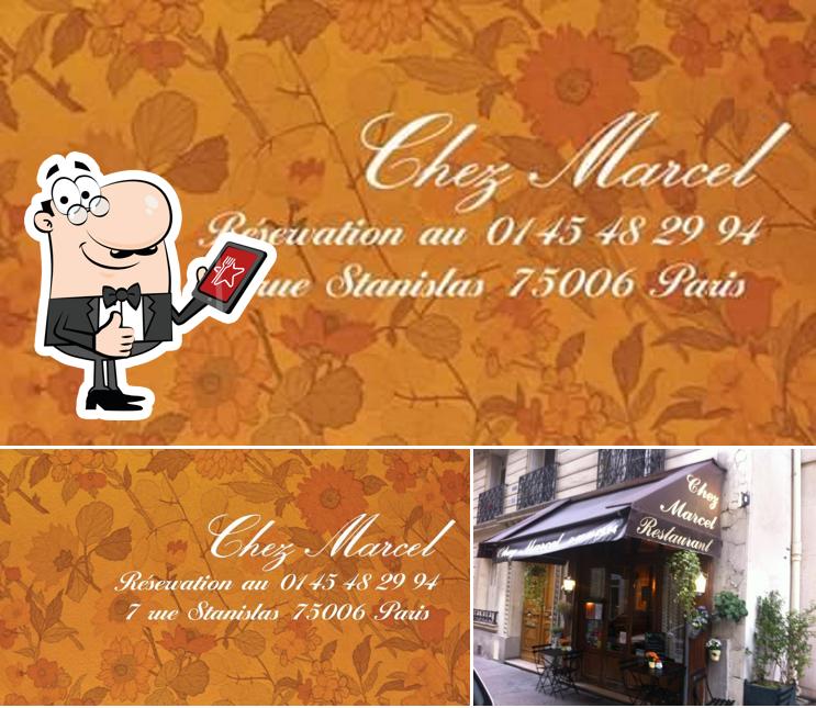 Chez Marcel, Paris, Notre-Dame-des-Champs - Restaurant menu, prices and ...