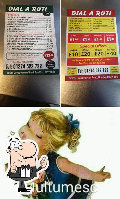 Dial A Roti, Bradford - Restaurant menu, prices and reviews