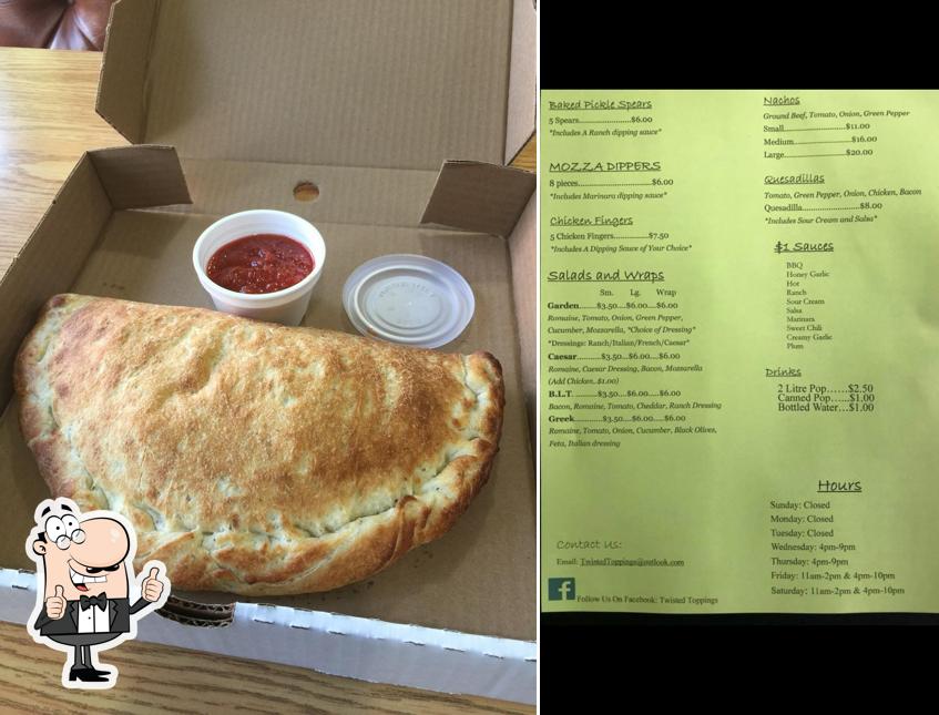 Twisted Toppings, Rodney - Restaurant menu, prices and reviews