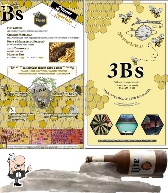 Three B's Lounge, Zelienople - Restaurant menu, prices and reviews