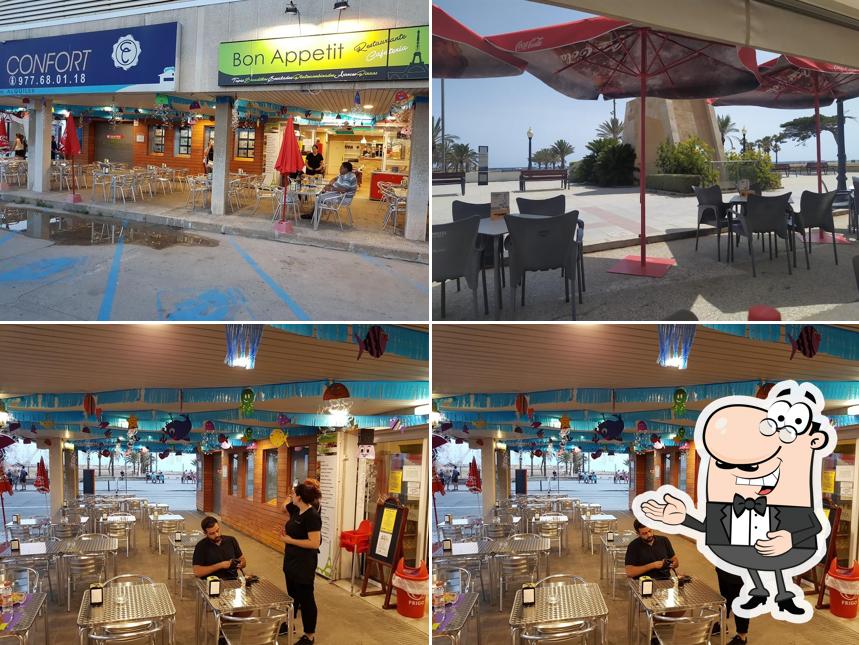 Restaurante Bon Appetit Cafetería, Comarruga - Menú del restaurante ...