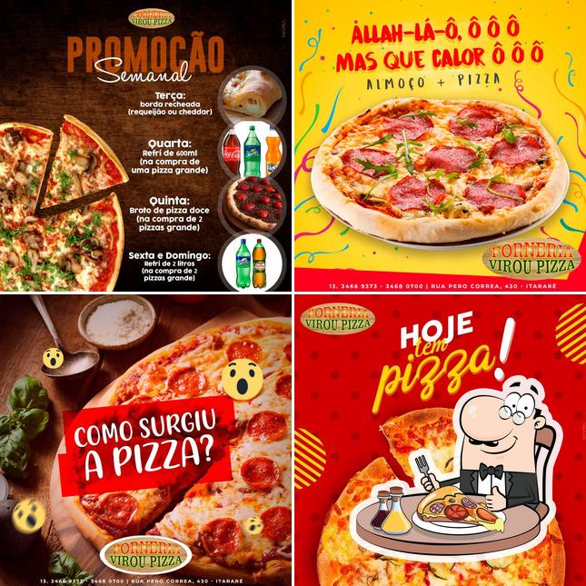 Forneria Virou Pizza restaurant, São Vicente, R. Freitas Guimarães, 140 ...