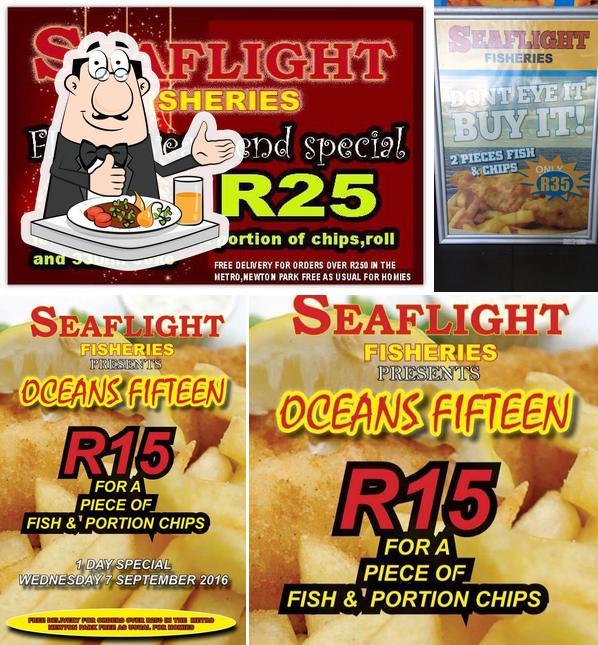 Seaflight Fisheries Port Elizabeth, Port Elizabeth - Restaurant menu ...
