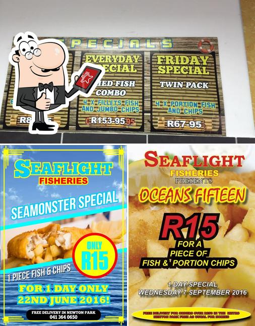 Seaflight Fisheries Port Elizabeth, Port Elizabeth - Restaurant menu ...