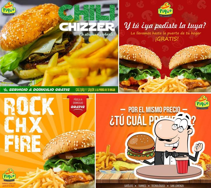Piqué Chiles y Hamburguesas, Ciudad Juarez - Menú del restaurante ...