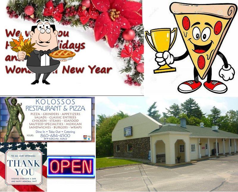 Kolossos Restaurant and Pizza, Stafford - Restaurant menu, prices and ...