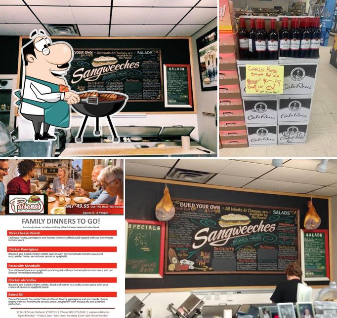 Paisano's Italian Kitchen, Rutland - Restaurant menu, prices and reviews