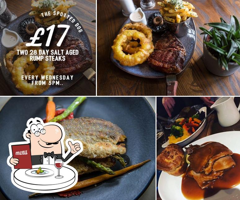 The Spotted Dog in Darlington - Restaurant menu and reviews