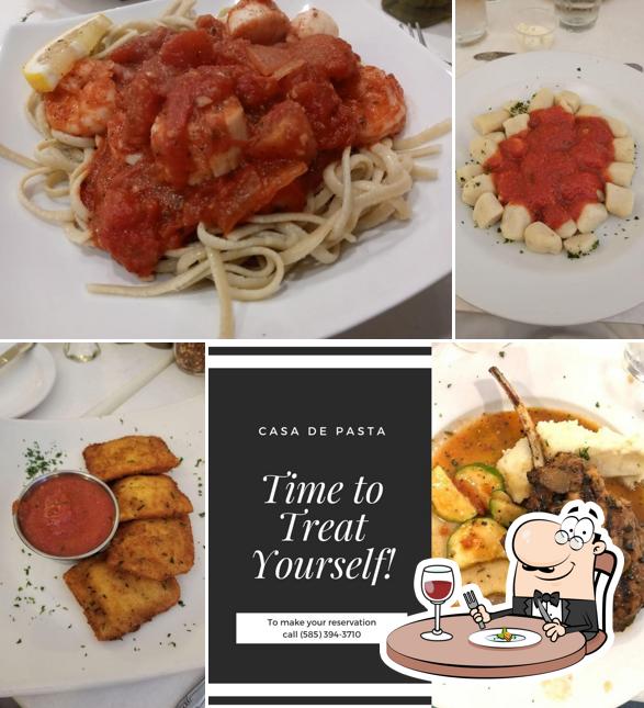 Restaurante Casa De Pasta, Canandaigua - Carta del restaurante y opiniones