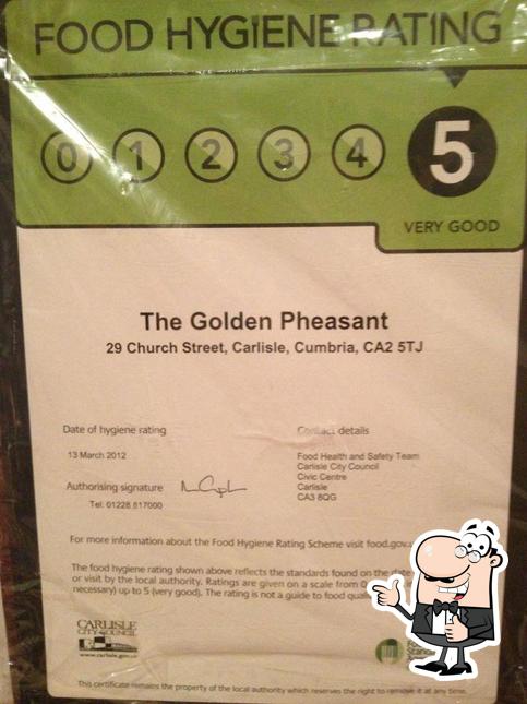 Golden Pheasant, Carlisle - Restaurant menu, prices and reviews