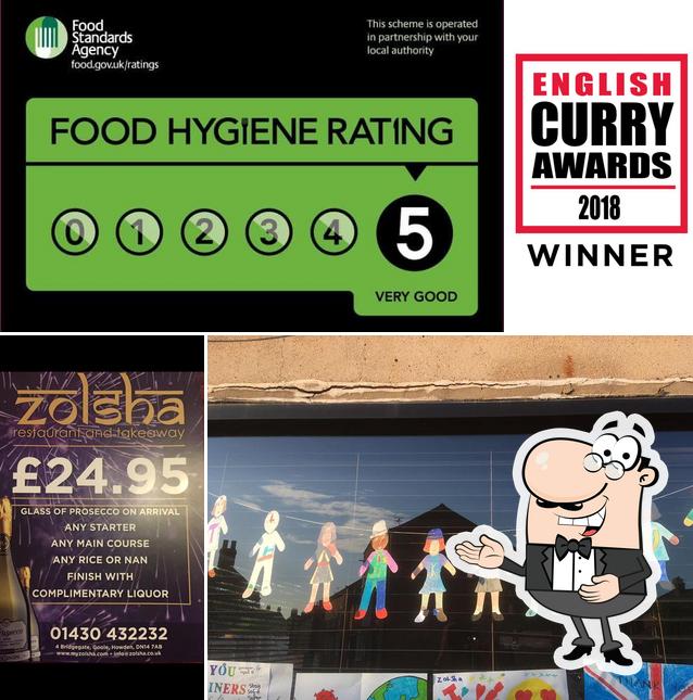 Zolsha, Howden - Restaurant menu, prices and reviews
