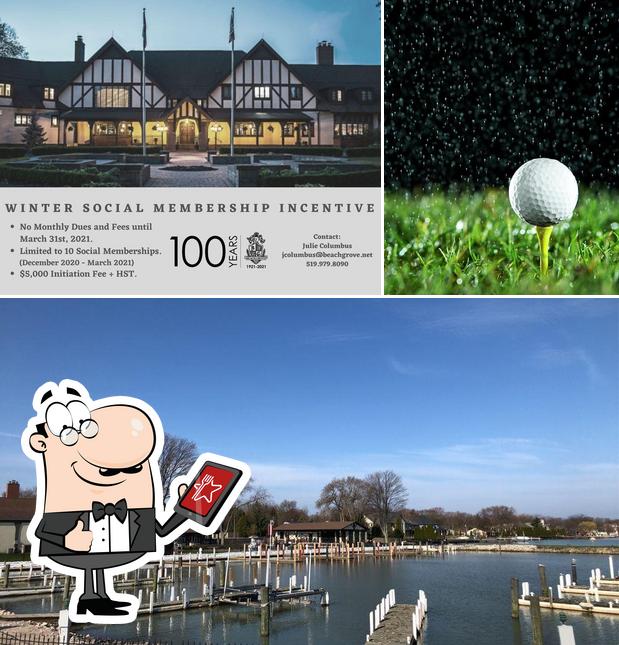 Beach Grove Golf & Country Club, Windsor - Restaurant menu, prices and ...