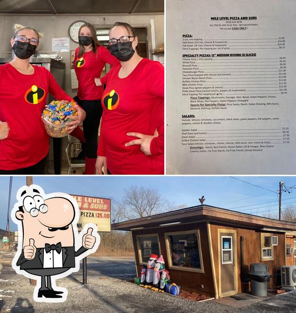 Mile Level Pizza & Sub Shop, Bedford - Restaurant menu, prices and reviews