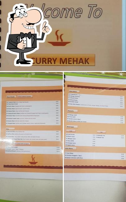 Curry Mehak Indian restaurant, Leeton - Restaurant menu, prices and reviews