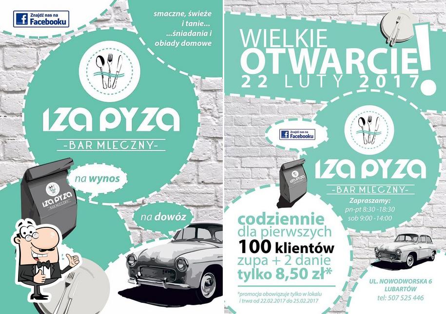 Bar Mleczny "Iza Pyza”, Lubartow - Restaurant menu, prices and reviews